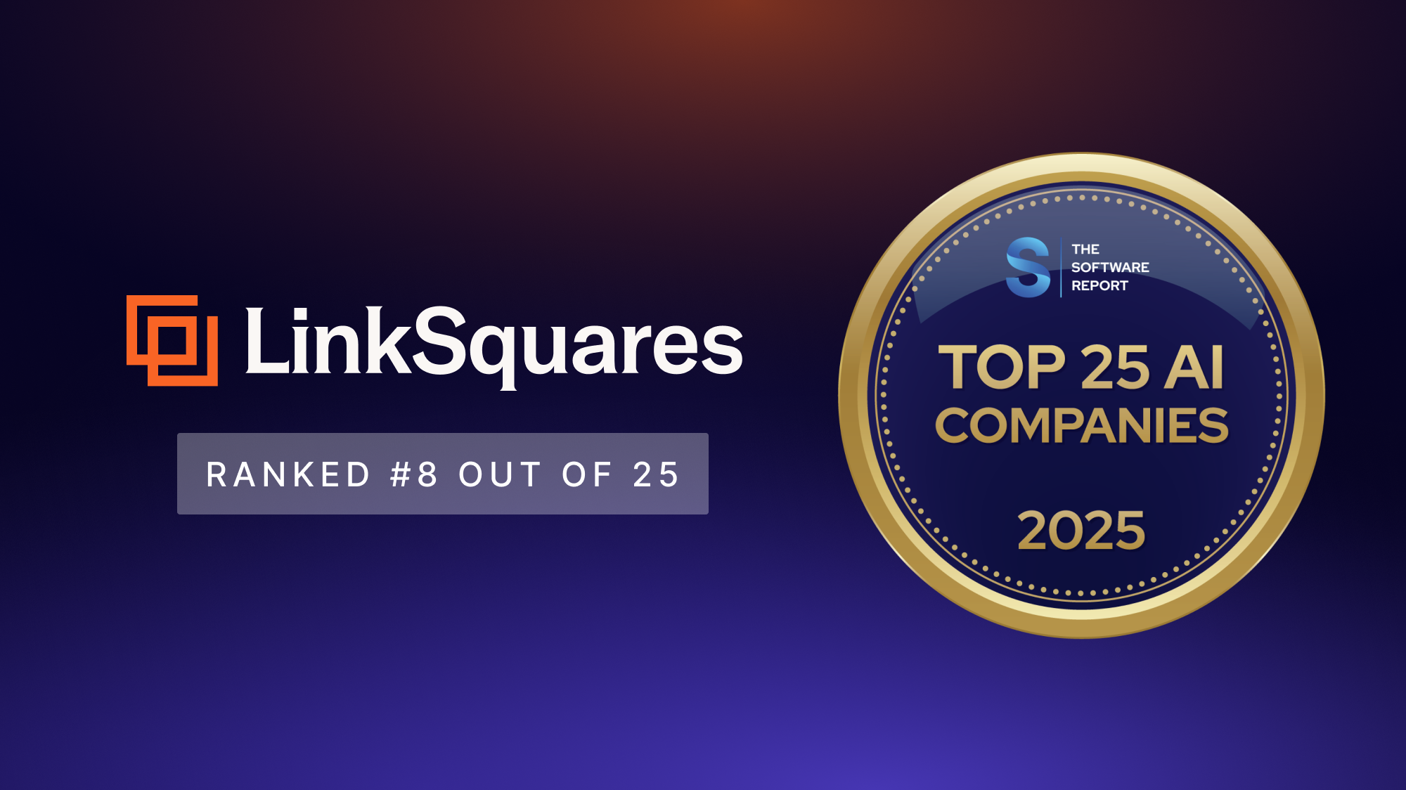 LinkSquares Recognized as Top 25 AI Company of 2025